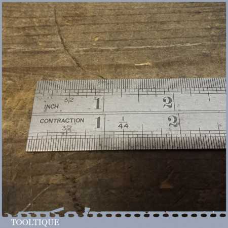 Vintage Rabone Chesterman 12” Imperial Steel Expansion Ruler No: 721 ...