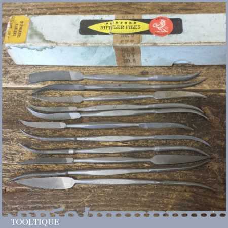 Boxed Set 11 No Vintage Bedford Diemakers Riffler Files – Little Used ...