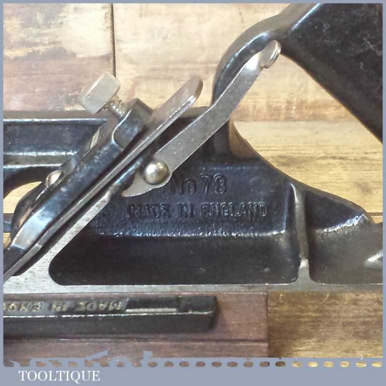 Vintage Stanley England No: 78 Duplex Rabbet Plane – Fully Refurbished ...
