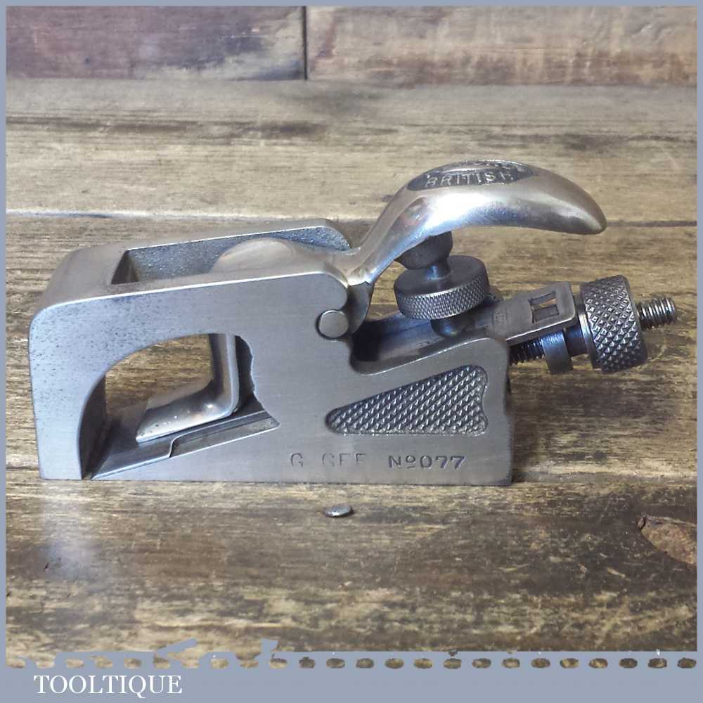 Vintage Record No: 077 Bull Nose Plane – Fully Refurbished Ready For ...