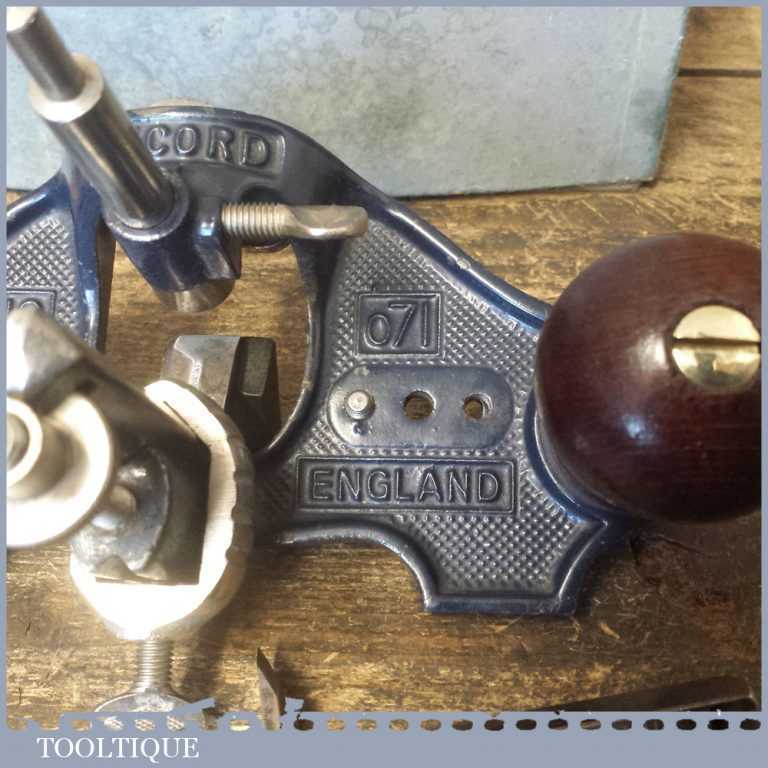 Vintage Boxed Record No: 071 Hand Router Plane Complete – Good ...