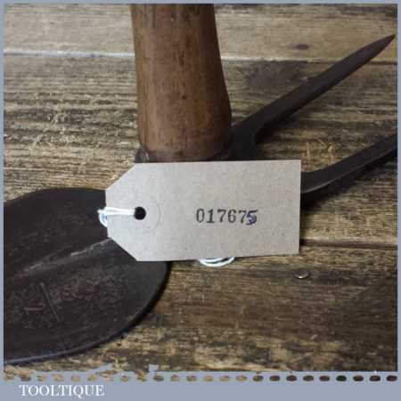 Antique Gardener’s Cast Steel Hand Seeding Hoe And Rake – Good ...