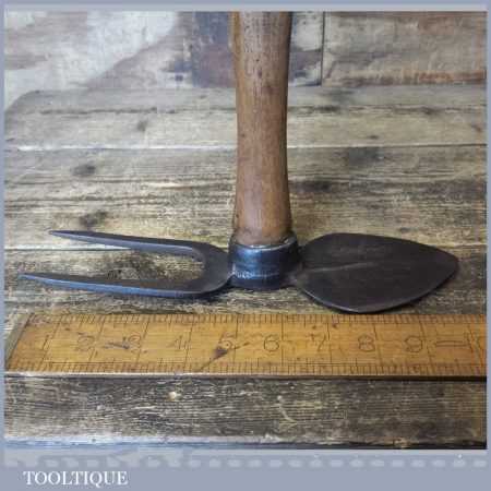Antique Gardener’s Cast Steel Hand Seeding Hoe And Rake – Good ...