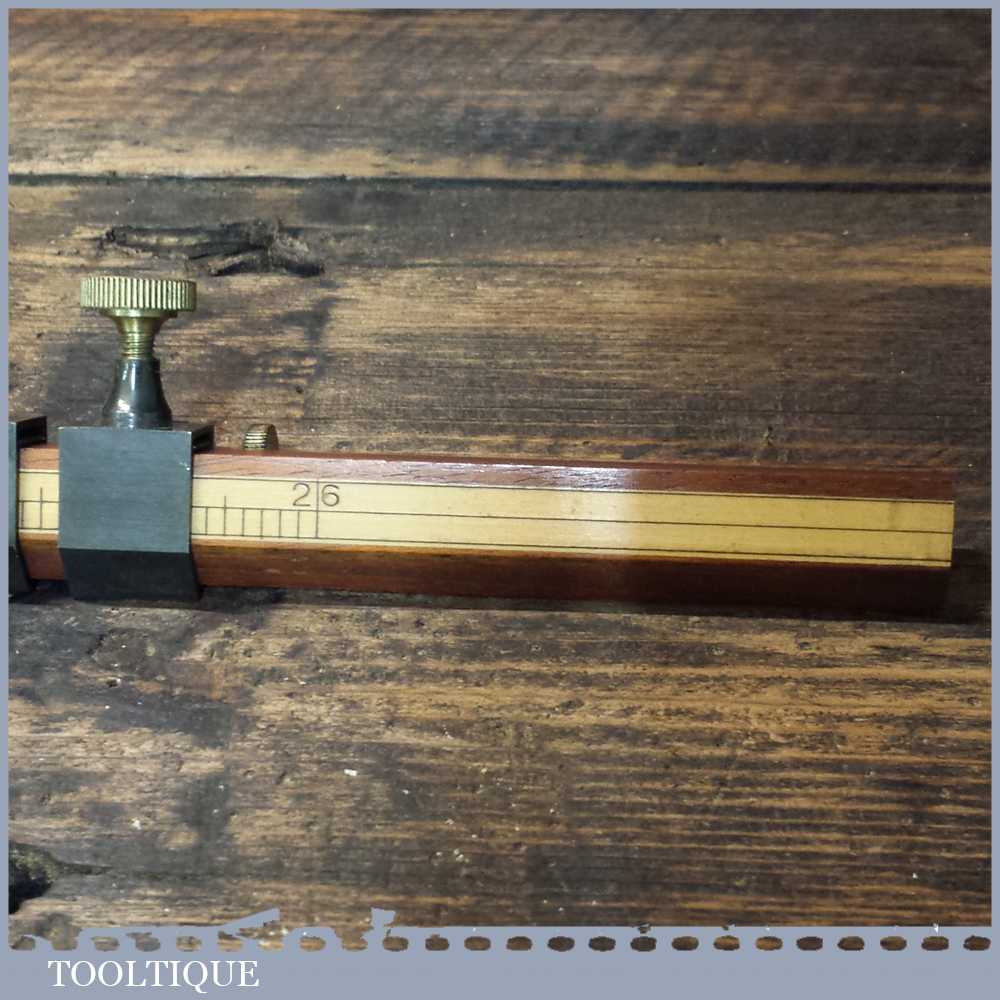 Antique Hopgood No: 701 Brass Beam Compass Trammel Set Broad Arrow 1917 ...