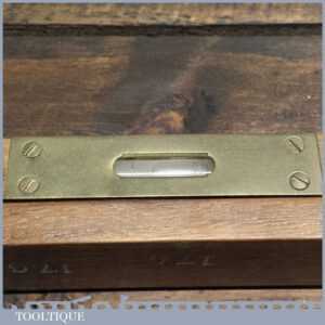 Vintage M.D.S. Surveyor’s Teak Brass Folding Triangle Spirit Level ...