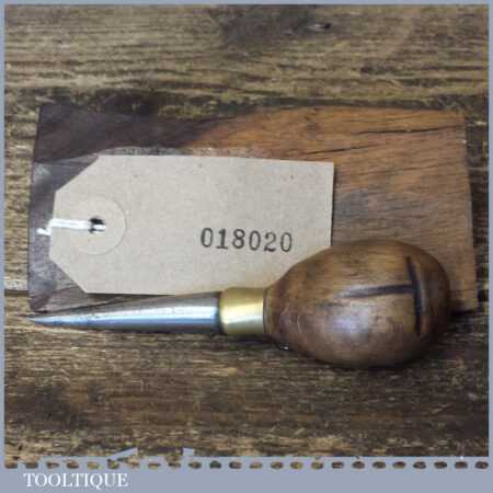 Vintage Sailmaker’s Or Basket Weavers Beechwood Handled Awl – Good ...