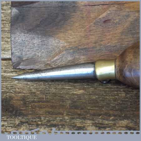 Vintage Sailmaker’s Or Basket Weavers Beechwood Handled Awl – Good ...