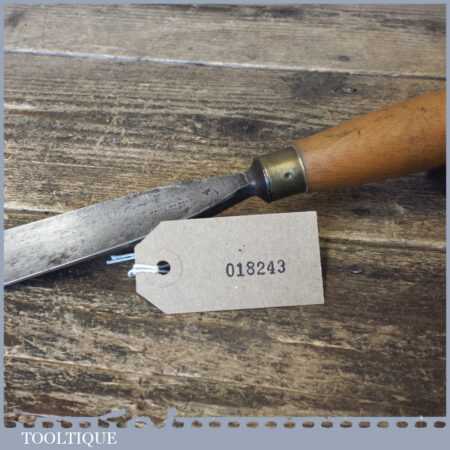 Rare Vintage Herring Bros 1 ⅛” Straight Wood Carving Gouge Chisel ...