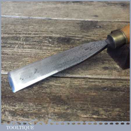 Rare Vintage Herring Bros 1 ⅛” Straight Wood Carving Gouge Chisel ...