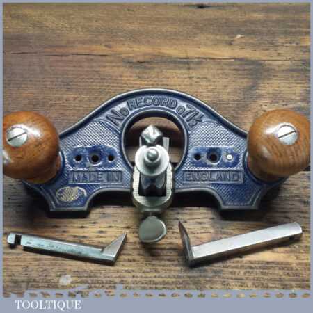 Vintage Record No: 071 ½” Hand Router Plane Complete – Good Condition ...
