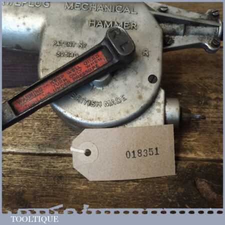 Vintage Rawlplug Patented Mechanical Hammer Drill – Good Condition ...