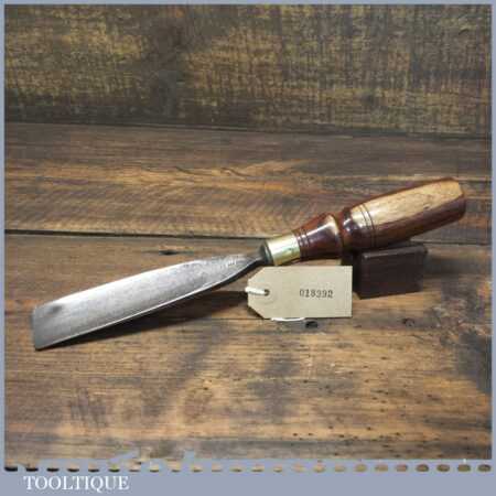 Large Vintage Herring Bros 1 ½” Straight Wood Carving Gouge Chisel ...