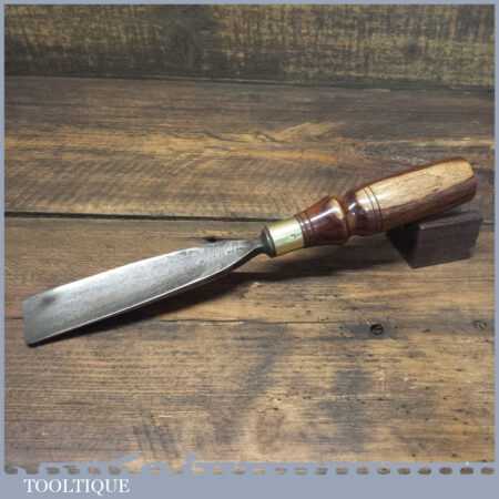 Large Vintage Herring Bros 1 ½” Straight Wood Carving Gouge Chisel ...