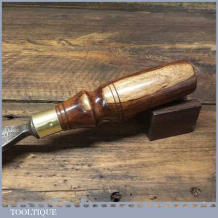 Large Vintage Herring Bros 1 ½” Straight Wood Carving Gouge Chisel ...