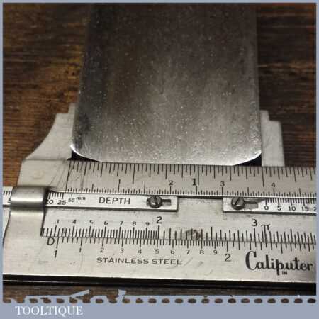 Large Vintage Herring Bros 1 ½” Straight Wood Carving Gouge Chisel ...