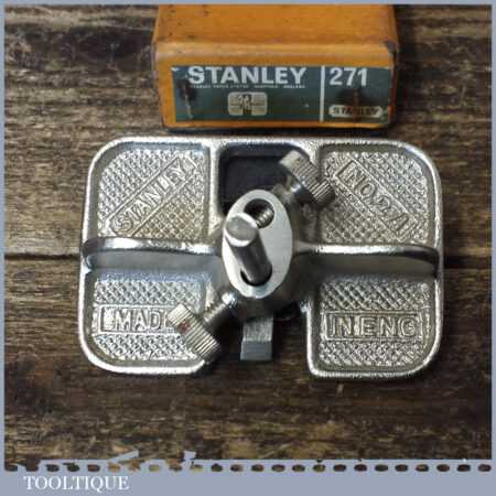 Vintage Boxed Stanley England No: 271 Router Plane – Good Condition ...