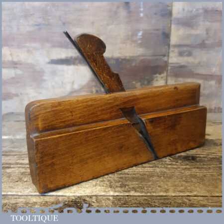 Vintage No: 14 Skew Iron Rounding Beechwood Moulding Plane – Good ...