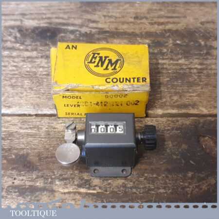 Vintage Boxed ENM Engineer’s Rev Counter – Good Condition | Tooltique
