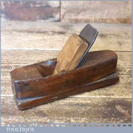 Antique Coachmaker’s Beechwood Hollowing Plane – Good Condition | Tooltique