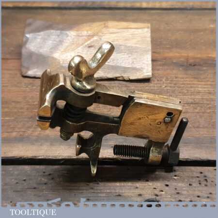 Antique Jeweller’s Clockmaker’s Brass Portable Bench Vice – Good ...