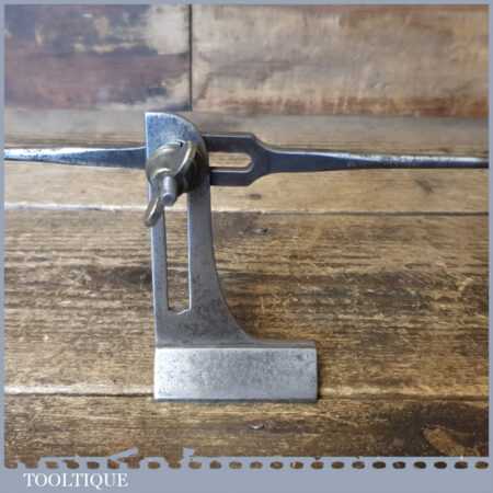 Unusual Vintage Engineer’s Scribing Block Chaffered 90 Degree Angle ...