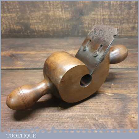 Antique Wheelwrights 1” – 3/4” Beechwood Spoke Rounding Plane – Good ...