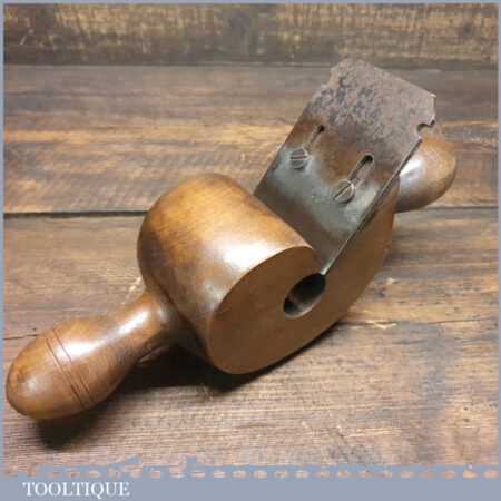Antique Wheelwrights 1” – 3/4” Beechwood Spoke Rounding Plane – Good ...