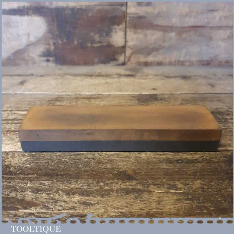 Vintage 8”x 2” India Combination Oil Stone Medium / Fine Grit – Lapped ...