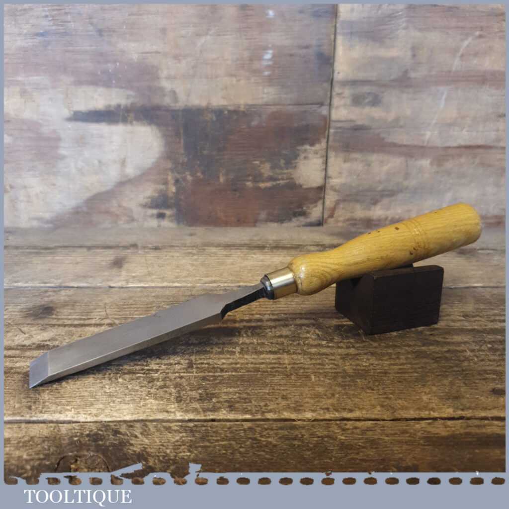 Vintage Colonel 1” Firmer Chisel Ash Handle – Sharpened Honed | Tooltique