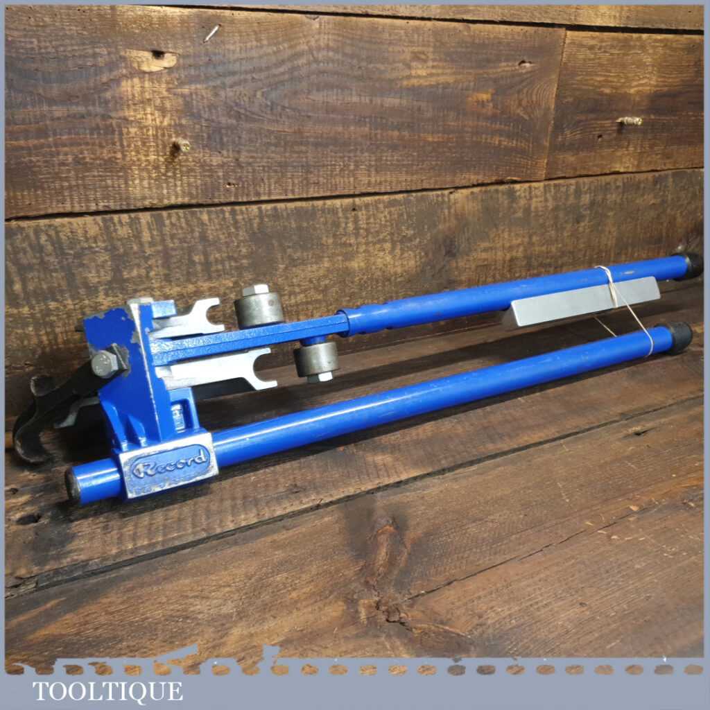 Vintage Record 15mm & 22mm Pipe Bending Tool – Good Condition | Tooltique