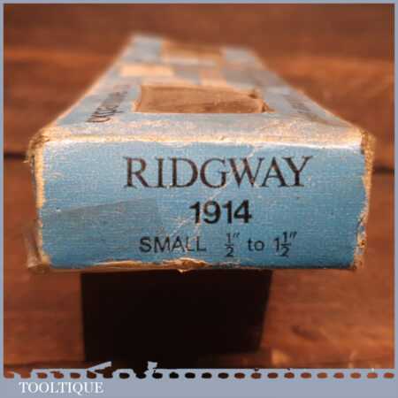 Vintage Wm. Ridgeway Expansion Bit With Two Cutters ½” – 1 ½” Original ...