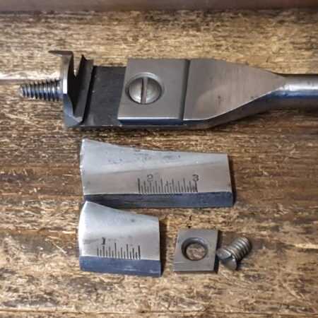 Vintage Wm. Ridgeway Expansion Bit Two Cutters 7/8” – 3” Original Box ...
