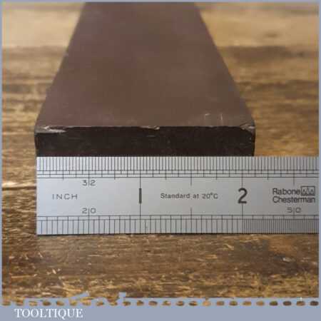 Vintage 8” x 2” Natural Welsh Slate Fine Grade Honing Stone – Lapped ...