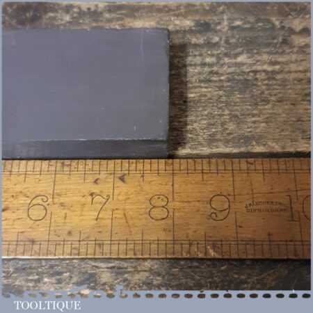 Vintage 8” x 2” Natural Welsh Slate Fine Grade Honing Stone – Lapped ...