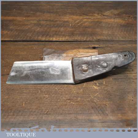 Large Vintage Footprint Cobbler’s Leatherworking Shoemakers Hacking ...