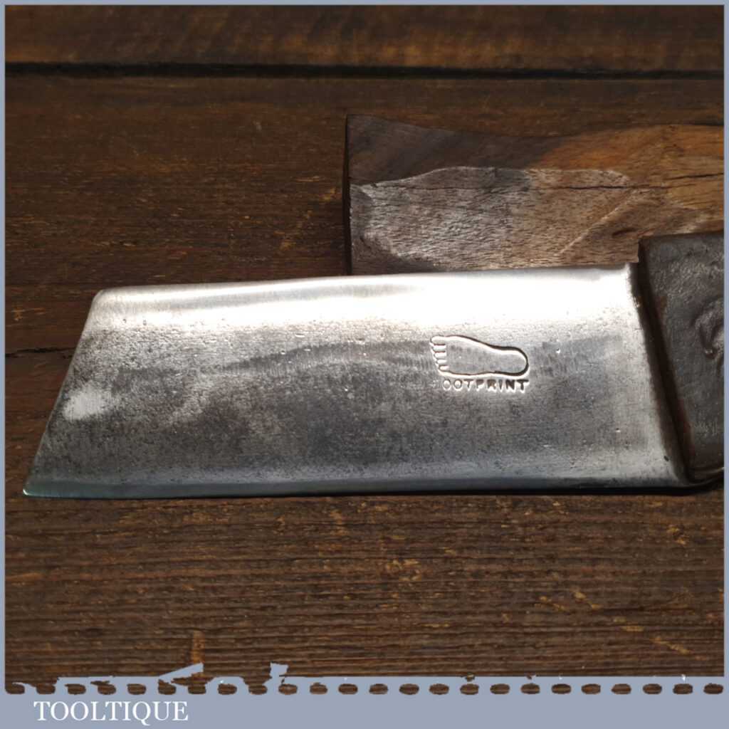 Large Vintage Footprint Cobbler’s Leatherworking Shoemakers Hacking ...