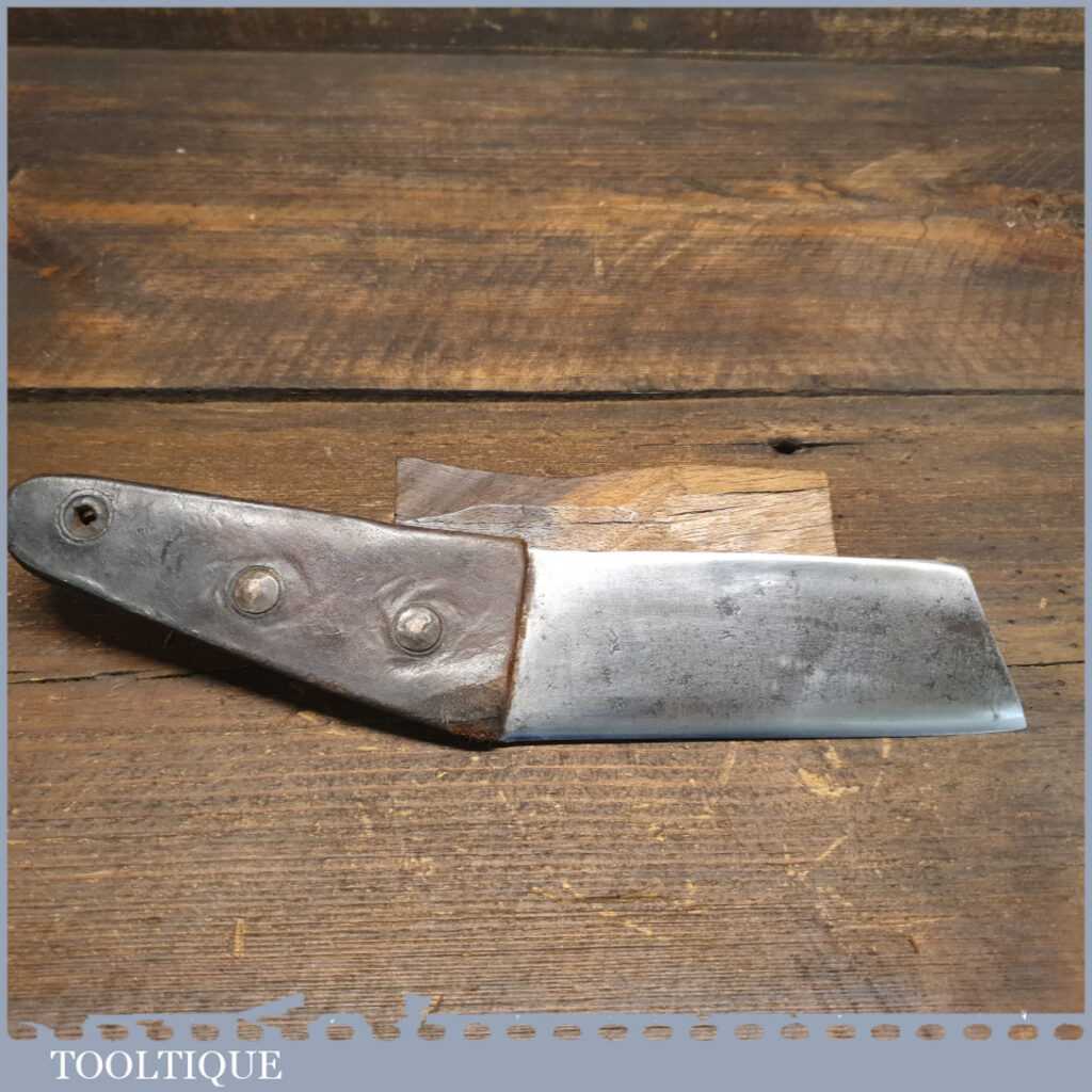Large Vintage Footprint Cobbler’s Leatherworking Shoemakers Hacking ...