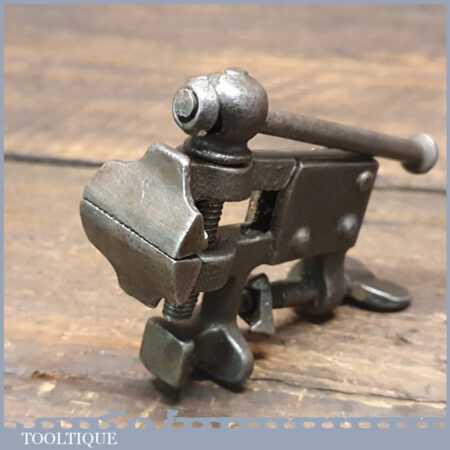 Vintage Jewellers Clockmakers Bench Vice 1 ⅛” Jaws Plus Anvil – Good ...