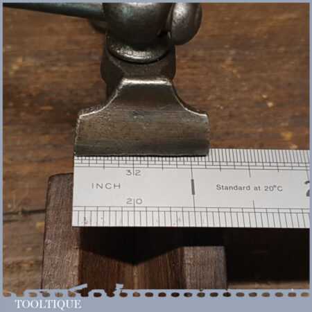 Vintage Jewellers Clockmakers Bench Vice 1 ⅛” Jaws Plus Anvil – Good ...