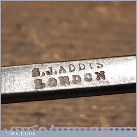 Vintage S.J. Addis London 1/2” Woodcarving Spoon Gouge Chisel ...