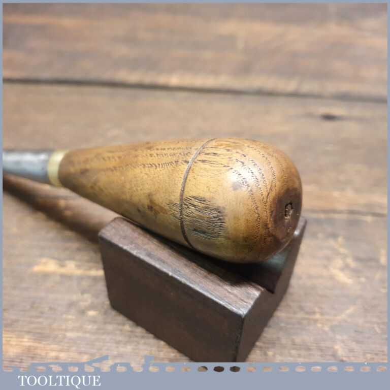 Vintage Basket Weavers Bodkin Fid Awl Nice Oak Handle – Good Condition ...