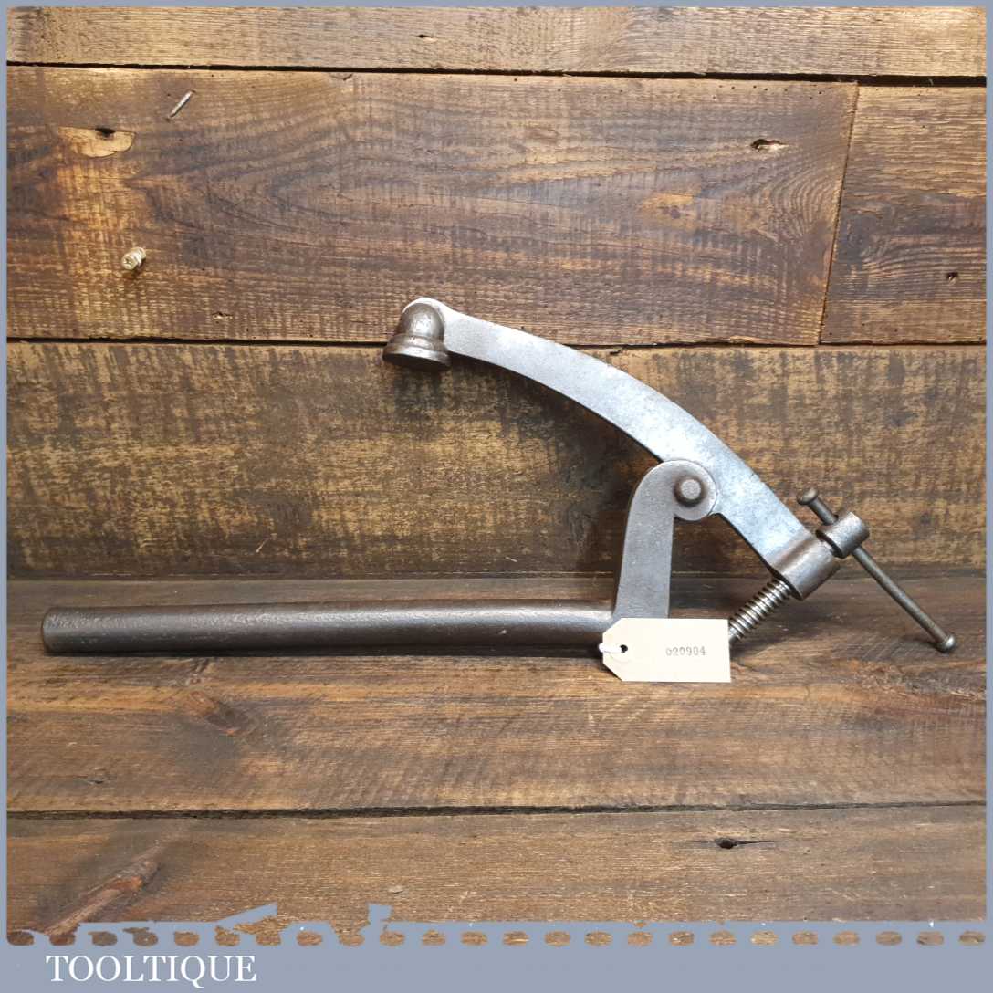 Vintage Cast Steel Bench Holdfast Clamp 1 1/32” Main Stem – Good ...