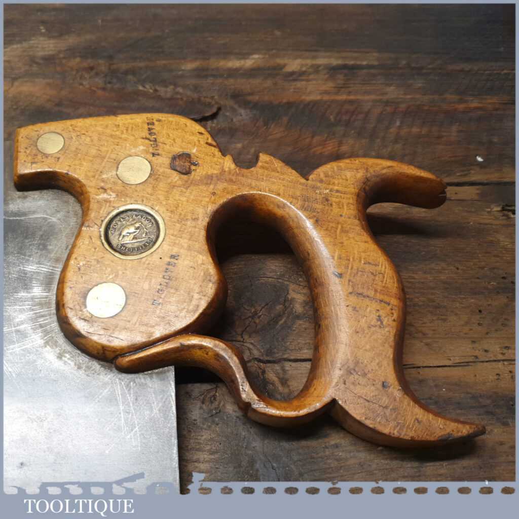 Superb Rare Antique 19th C Moses Eadon 26” Rip Saw – Sharpened ...