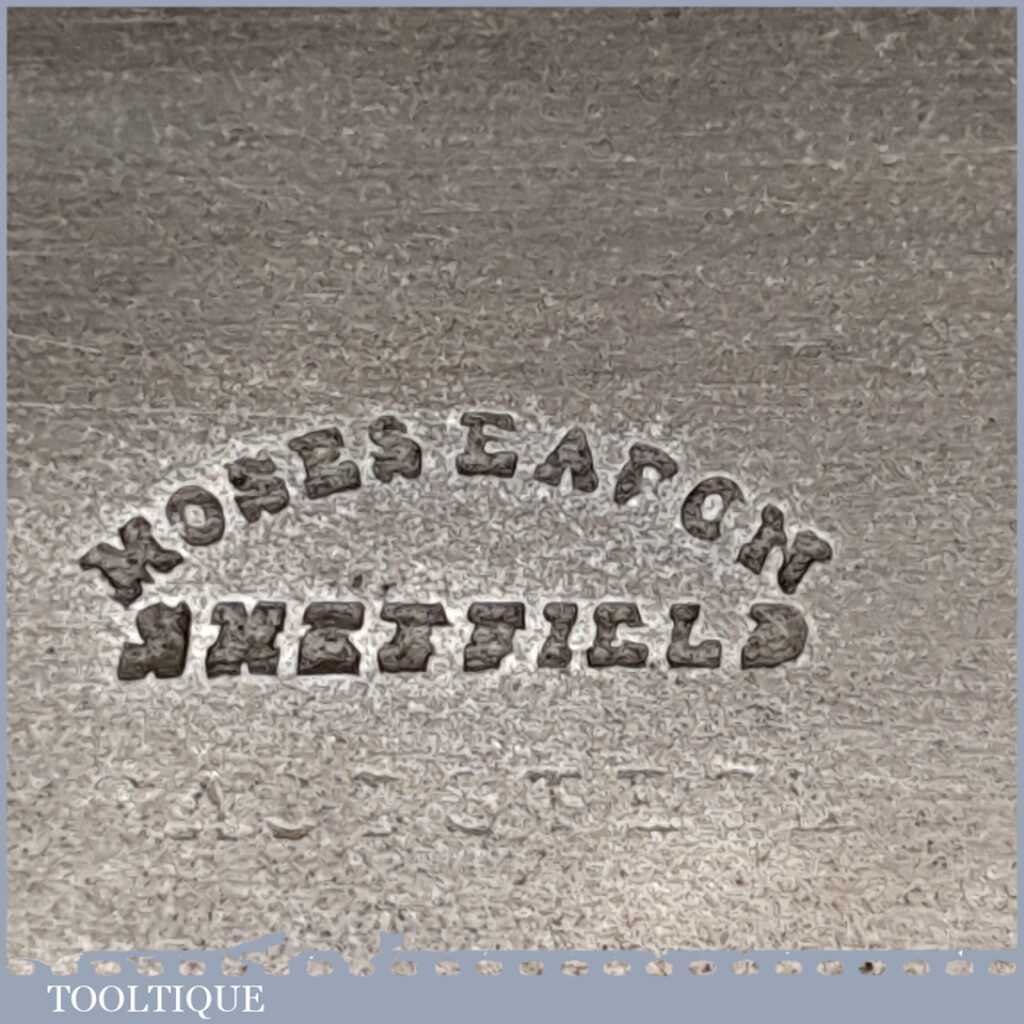 Superb Rare Antique 19th C Moses Eadon 26” Rip Saw – Sharpened ...