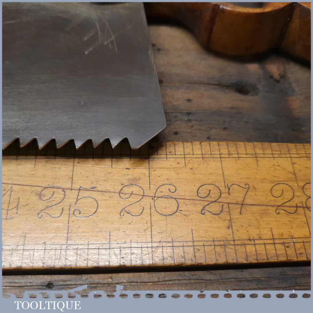 Superb Rare Antique 19th C Moses Eadon 26” Rip Saw – Sharpened ...