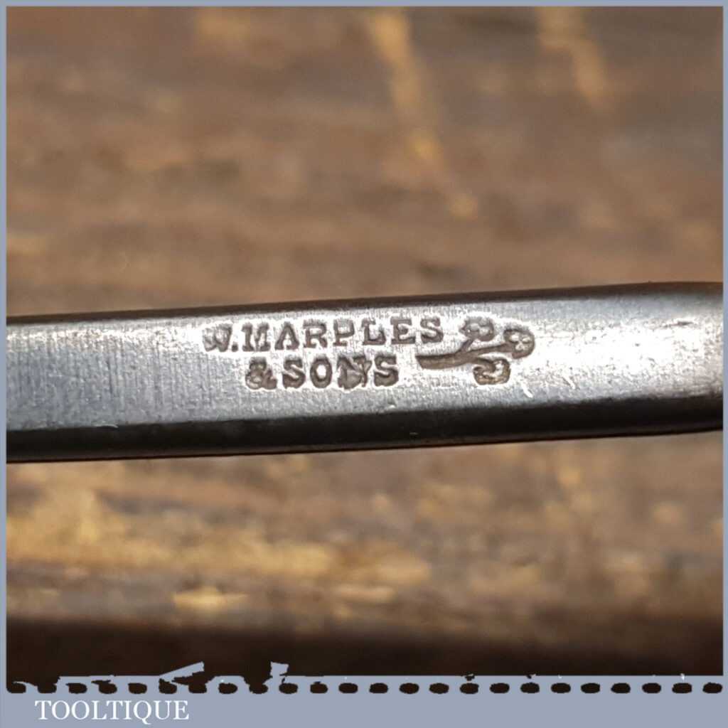 Vintage W Marples & Sons 5/16” Woodcarving Spoon Bit Chisel- Sharpened ...