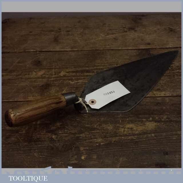 Vintage WHS Hunt & Sons Made By Brades 11” Bricklayers Trowel | Tooltique