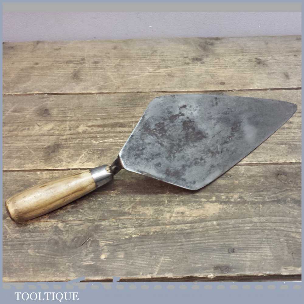 Vintage WHS Hunt & Sons Made By Brades 11” Bricklayers Trowel | Tooltique