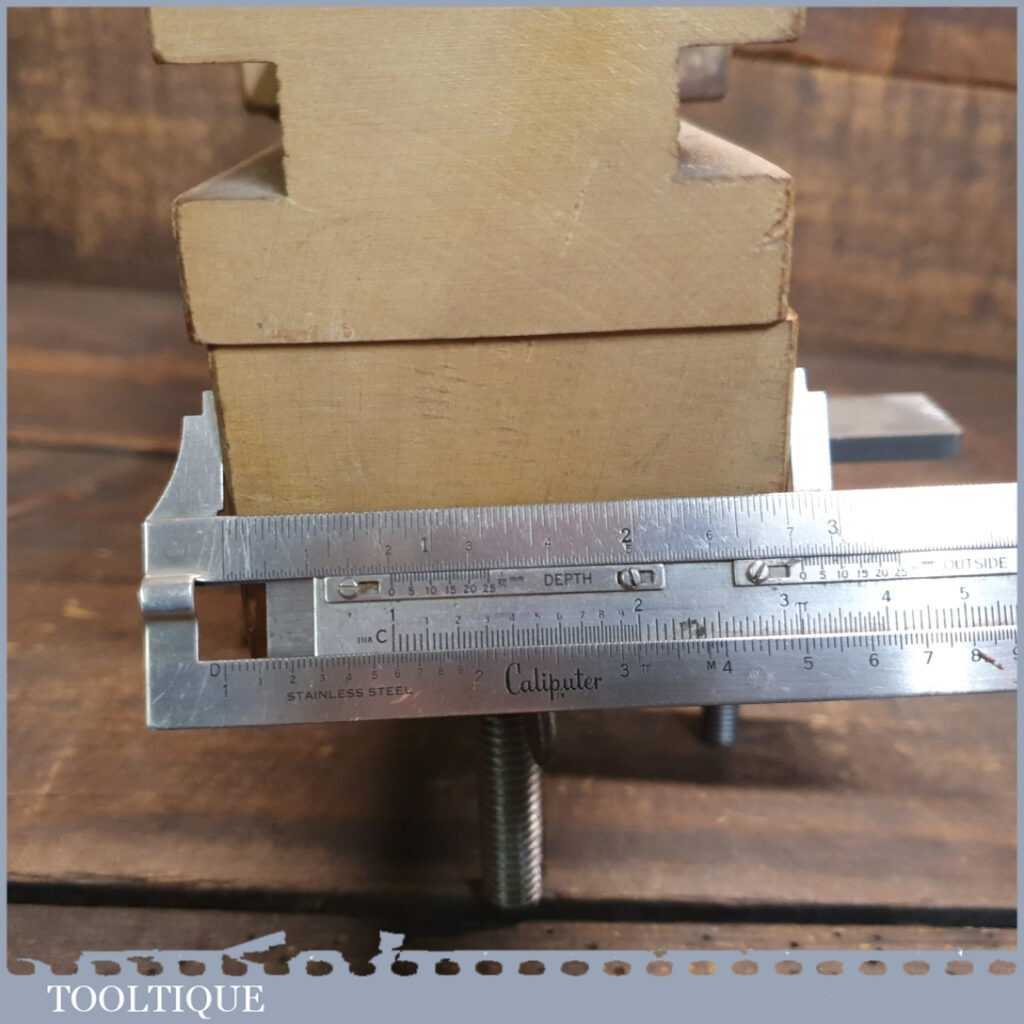 Vintage Dryad Beechwood Bookbinding Plough Plane & Press – Good ...