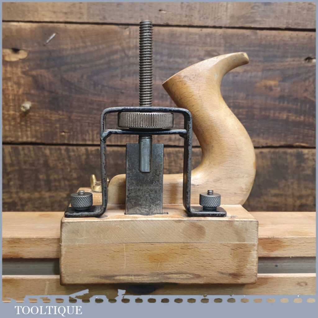 Vintage Dryad Beechwood Bookbinding Plough Plane & Press – Good ...